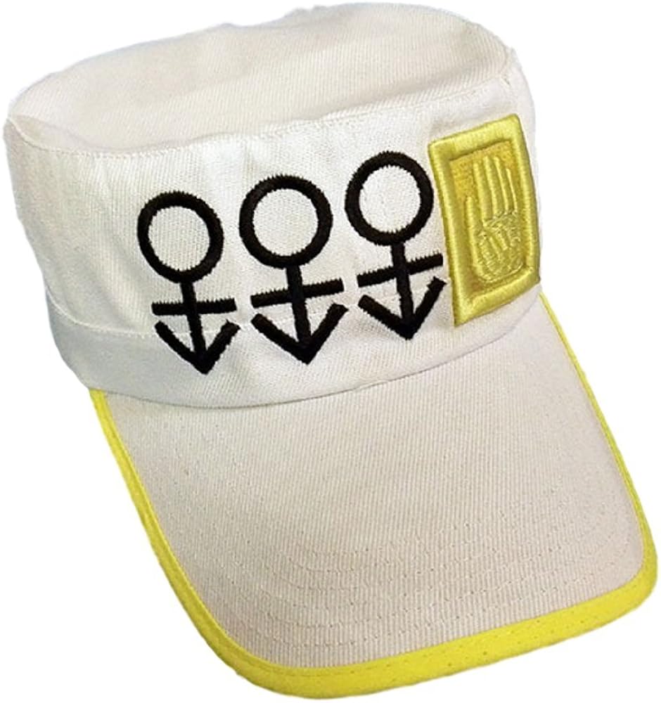 GK-O Anime Jojos Bizarre Adventure Jotaro Kujo Cap Hat Part 4 Diamond ...