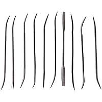 10pc Wood Rasp Riffler File Set Double Ended 175mm - Amazon.com