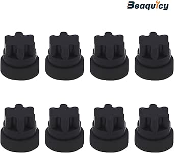 Amazon.com: Rubber Grate Feet 00618112 00637940 Kit by Beaquicy ...