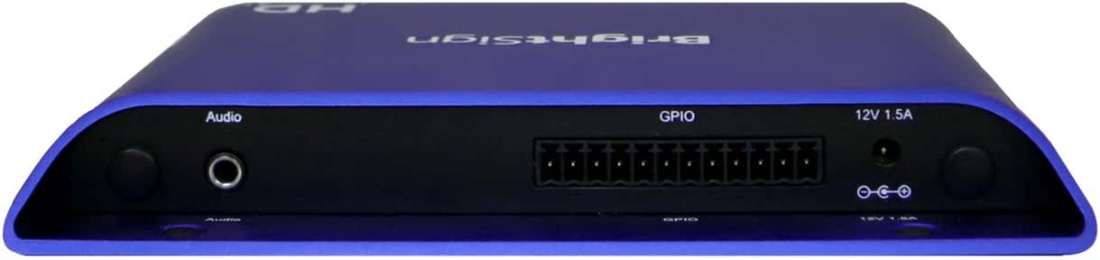 Amazon.com: BrightSign HD223 | Full HD Standard I/O HTML5 Player ...