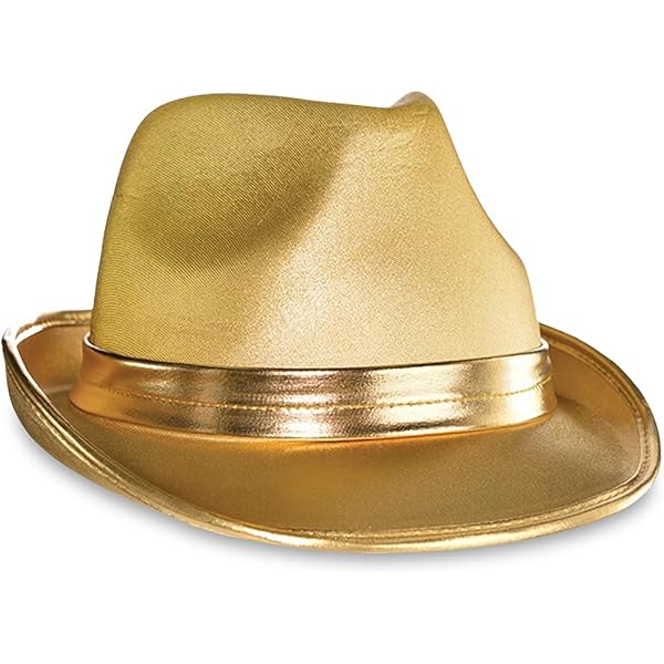 Party Light Up Hat Patriotic Flashing Fedora Hat - Red White Blue ...