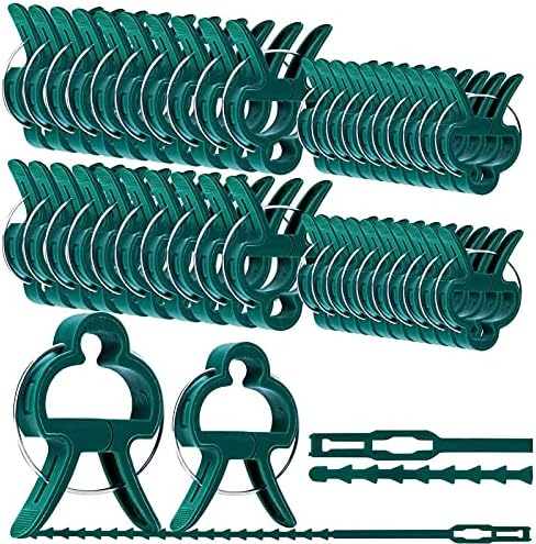 YGAOHF 60PCS Garden Clips for Climbing Plants, Sturdy Plant and Flower ...