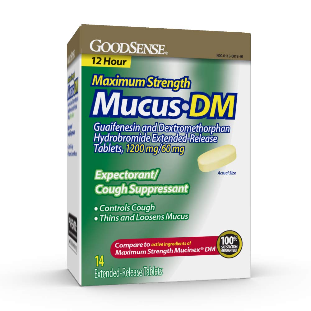 Mua GoodSense Maximum Strength Mucus DM, Expectorant and Cough ...
