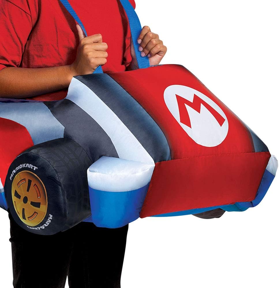 Child Mario Kart Inflatable Kart Costume – BigaMart