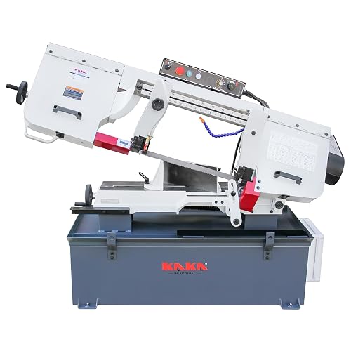 KAKA INDUSTRIAL Metal Band Saw,7x12 Inch(178x305mm) Rectangular Cutting ...