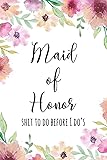 Maid of Honor Handbook: Duties, Details, and Delights: Melinda Meier ...