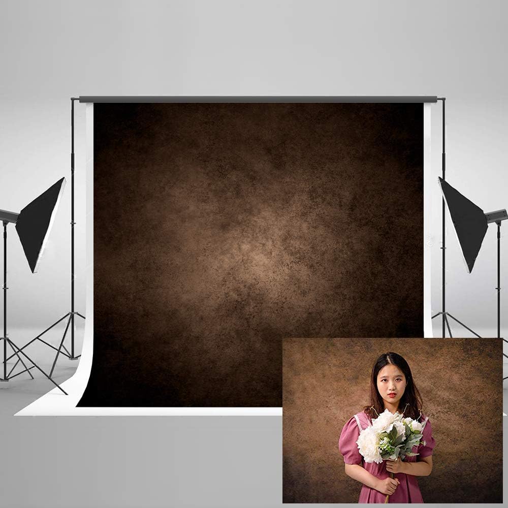 KateHome PHOTOSTUDIOS 3x2m Brown Portrait Photo Backdrop Vintage Retro ...