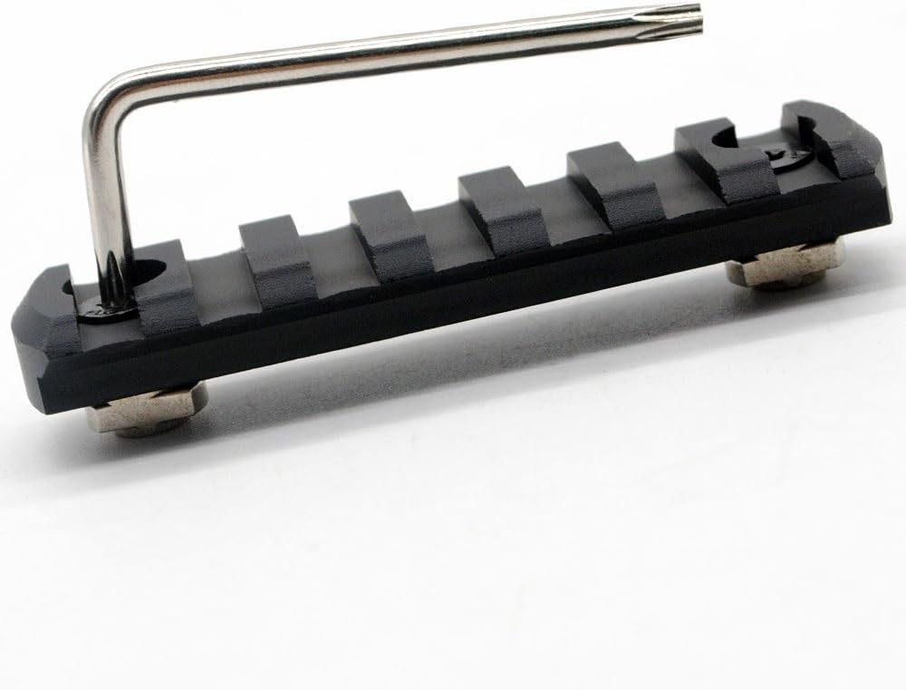 Trirock 7 Slot Picatinny Rail Section for Mlok Handguard Mount System ...