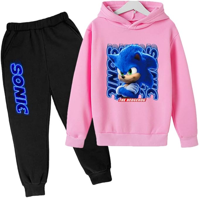 Proxiceen Sonic hoodie print hoodie & trousers, tracksuit for boys and ...