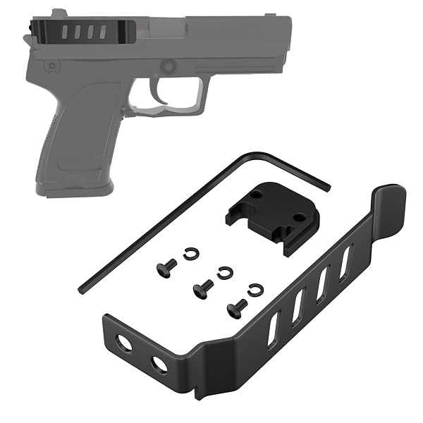 GuatemalaDigital.com: AGGXPF Gun Belt Clip for Glock, Holster Clip ...