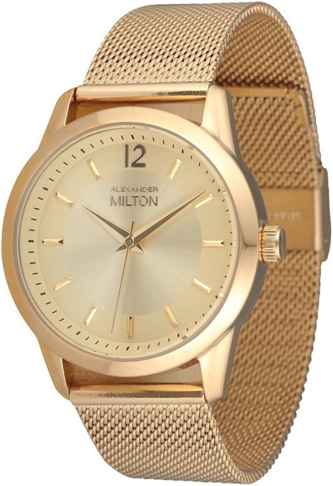 Alexander Milton Model Epona – Classic Watch Stainless Steel, Gold ...