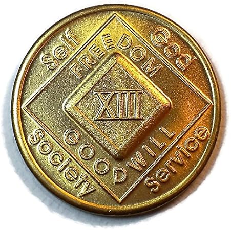 Amazon.com: NA Coins - Narcotics Anonymous Medallions 1 thru 20 Year ...