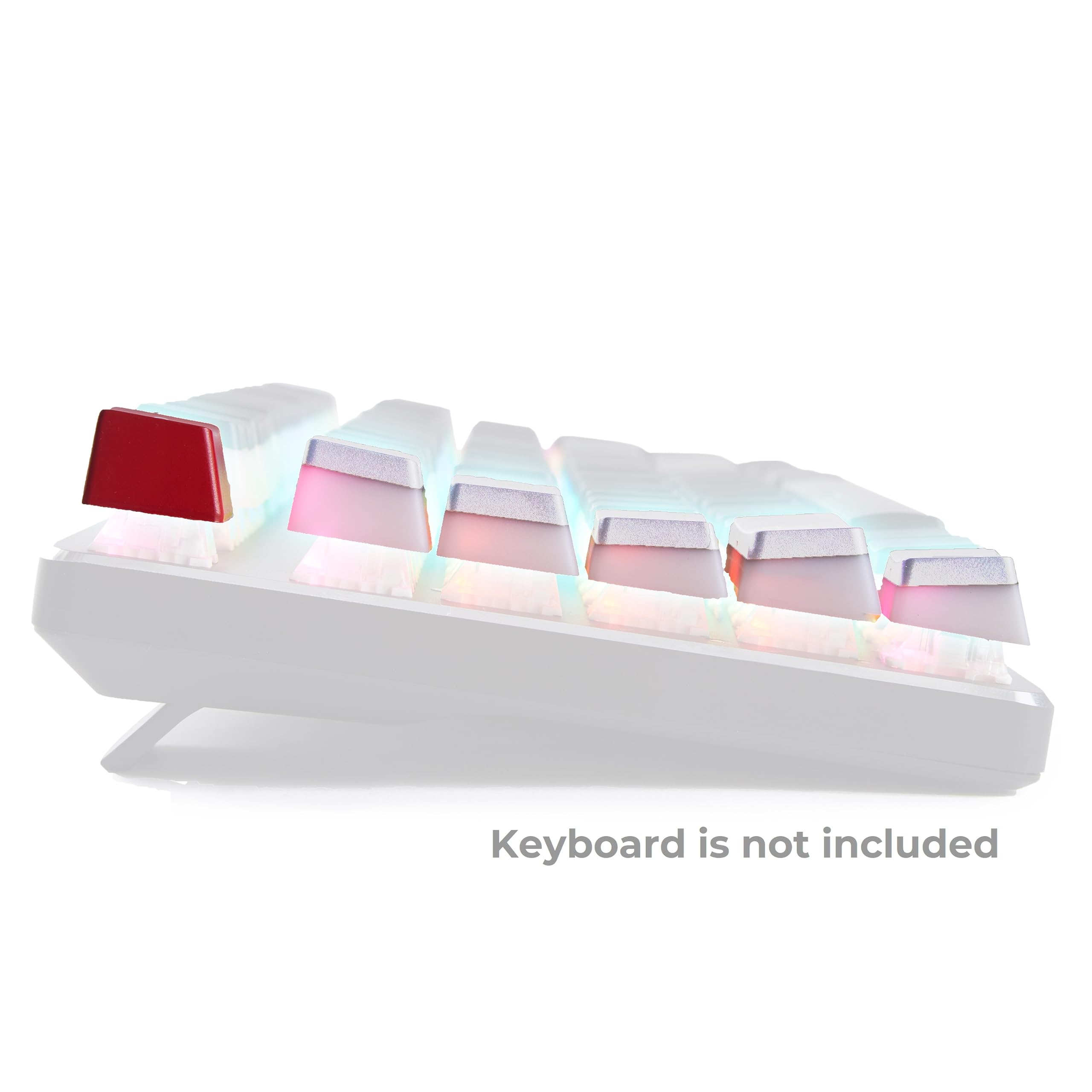 Mua Glorious Aura V1 (White) Pudding Keycaps - Double Shot PBT ...