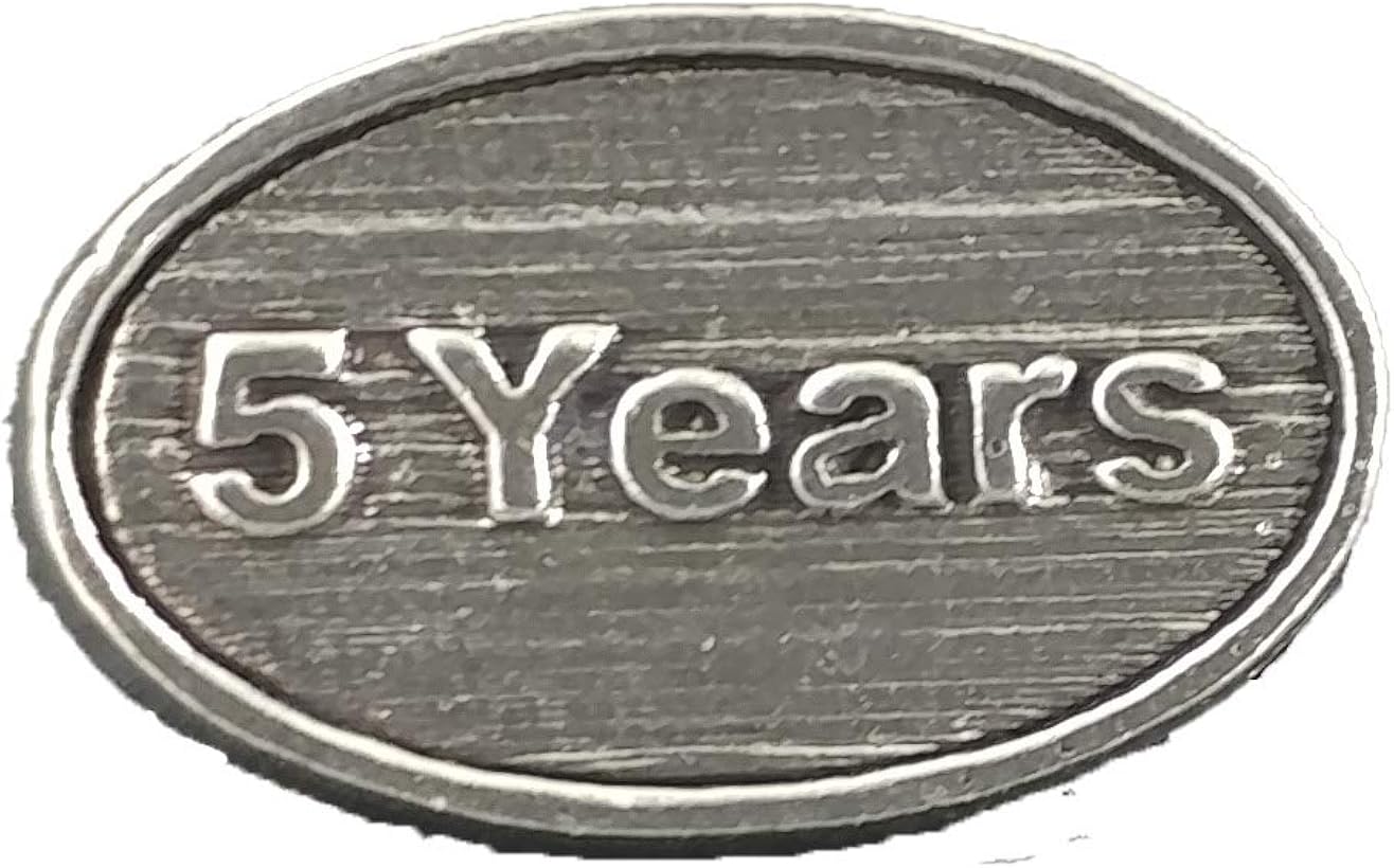 5 Year Pin Pewter Pin, A800: Creative Pewter Designs: Amazon.co.uk ...