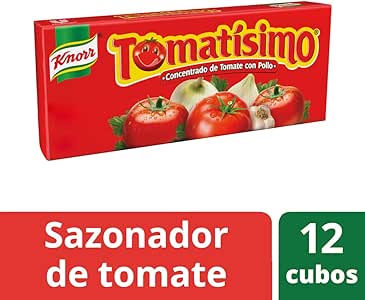 Knorr, Tomatísimo, 12 piezas: Amazon.com.mx: Alimentos y Bebidas