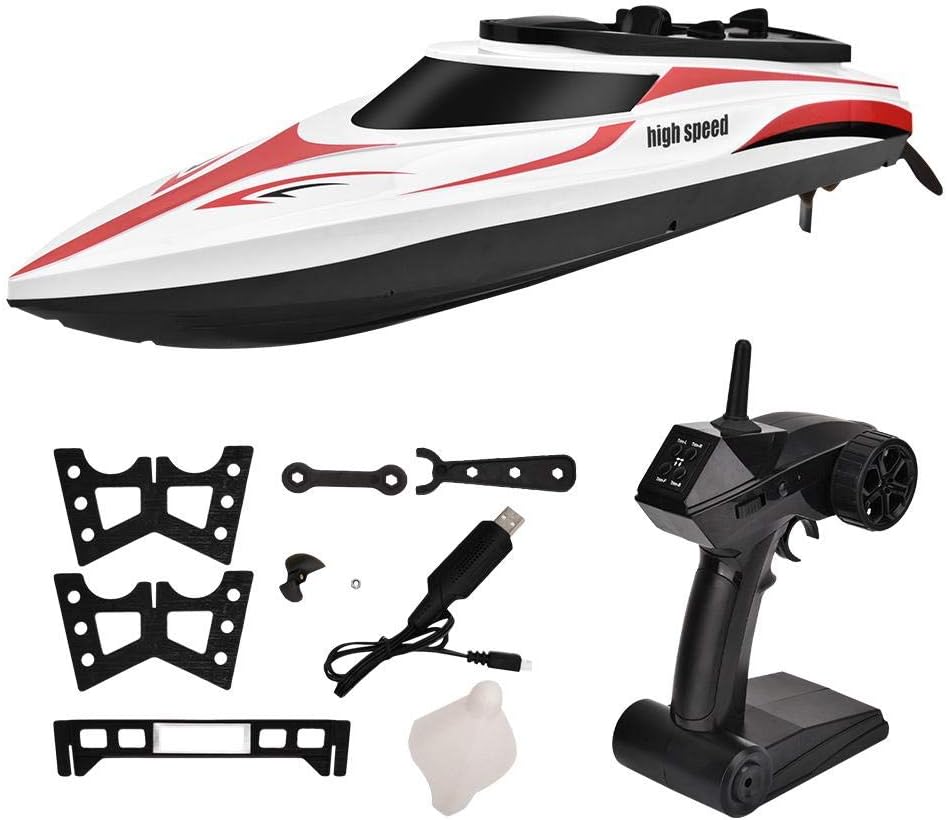 RC-Modellboot 2,4 GHz 4 Kanäle 25km/h Hochgeschwindigkeits ...