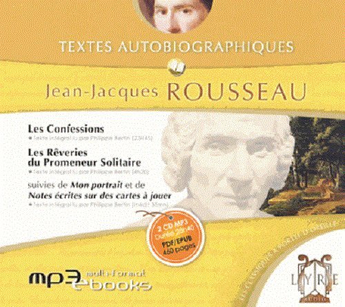 les confessions de rousseau texte