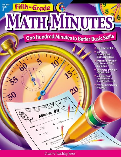  Free PDF Download Math Minutes 5th Grade CTP 2587 Popular Book By 