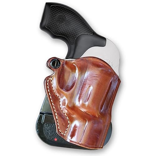 Masc Premium Leather OWB Paddle Holster Open Top Fits, Colt Detective ...