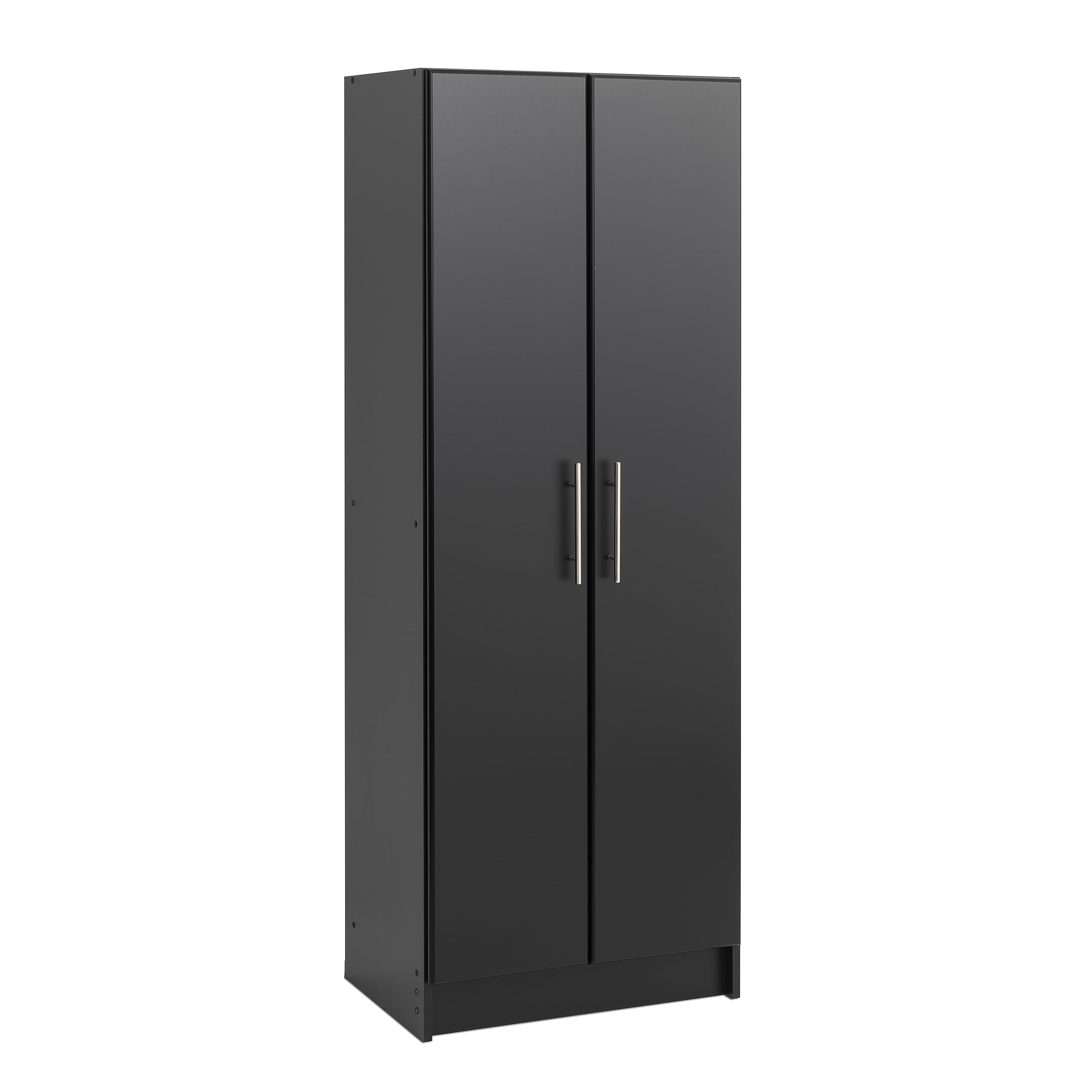 Prepac Elite 24" Storage Cabinet, Black Storage Cabinet, Bathroom ...