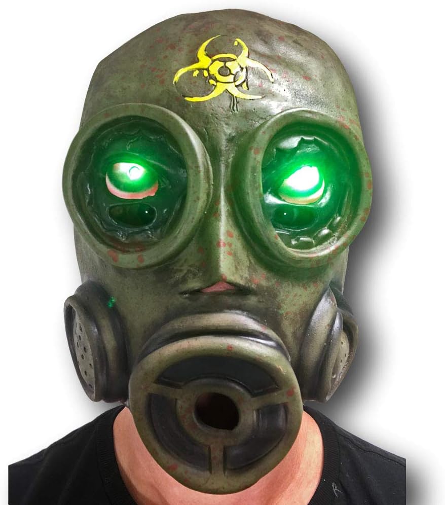 Rubber Johnnies Purge Gas Mask, Anarchy , Election , LED, Halloween ...