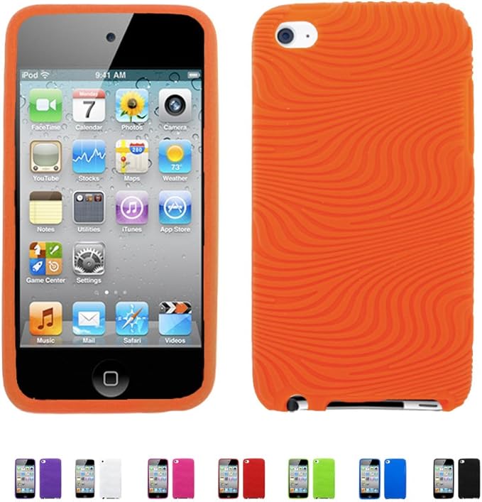 Amazon.com: ORANGE Apple iPod Touch 4 4G w/Cameras (iPod Touch 4G, iPod ...