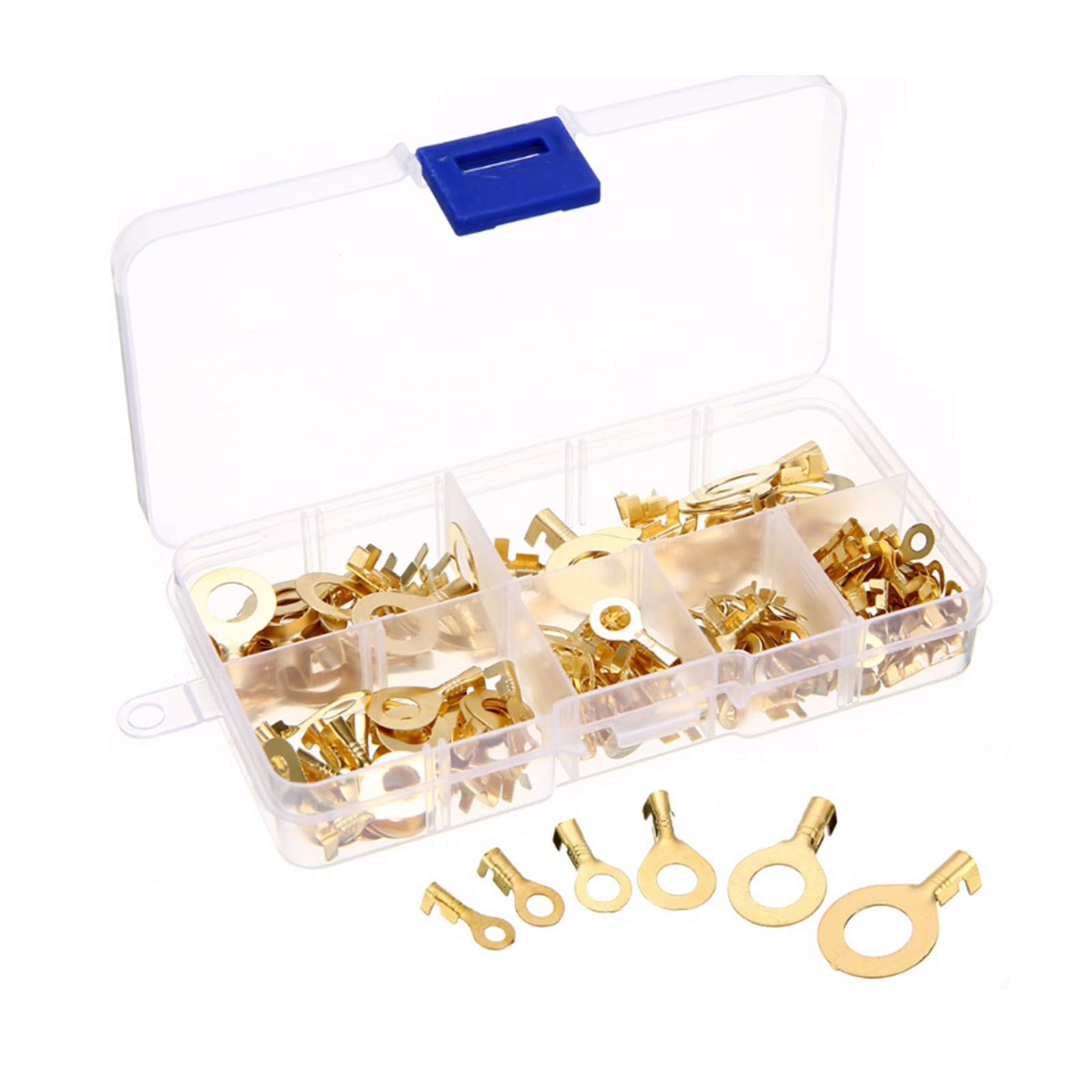 Mua YFFSFDC 150pcs Round Terminal Set M3 M4 M5 M6 M8 M10 Kit Connector ...