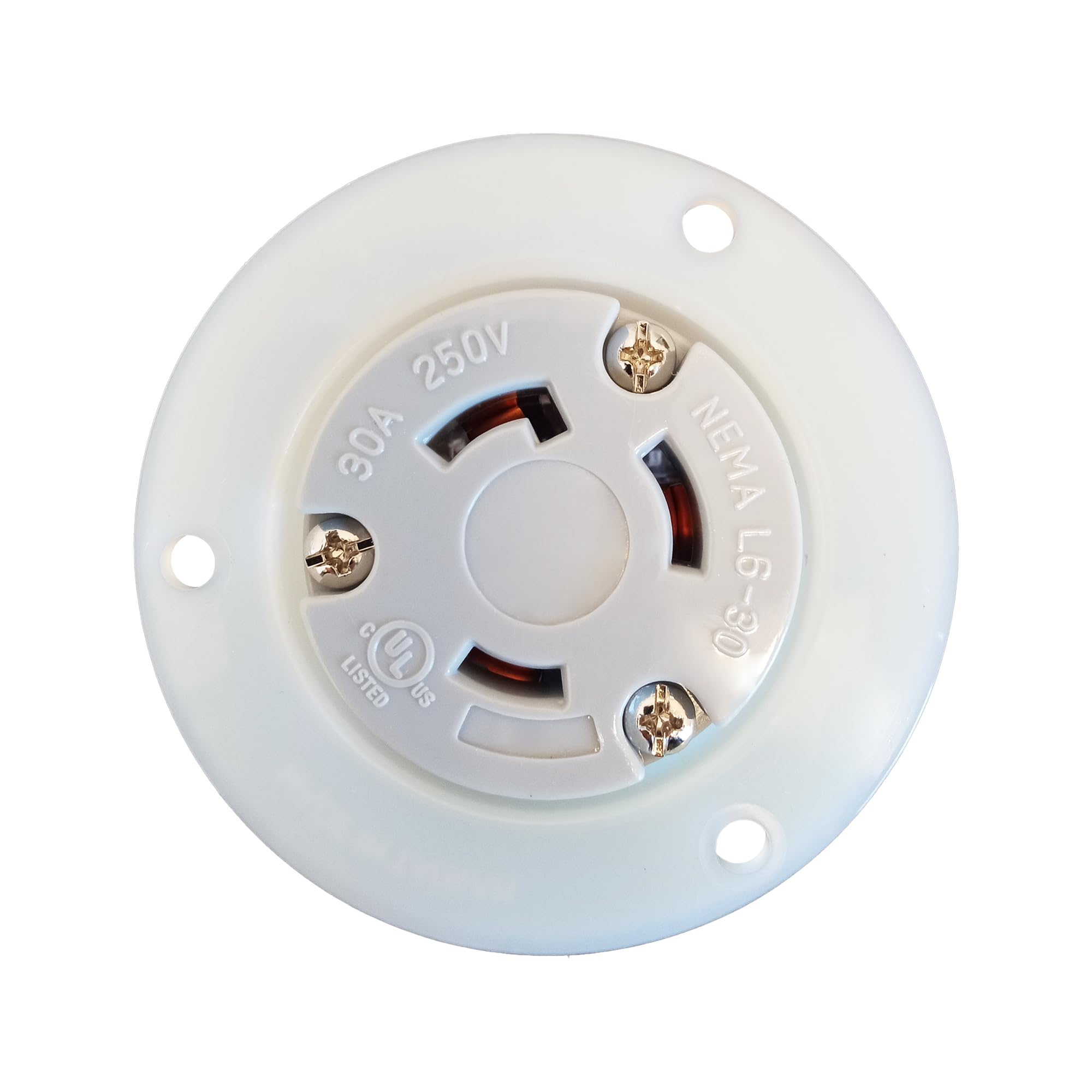 OCS Parts NEMA L6-30 Locking Plug And Flanged Outlet Set | 250V - 30A ...