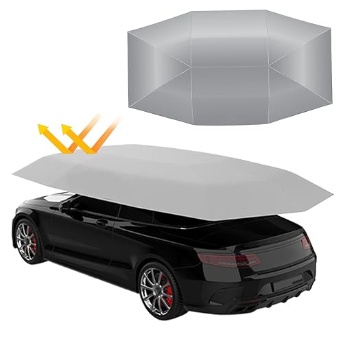 Car Shade Canopy 4.5x2.Car Tent Cover Waterproof Car Umbrella Roof Top ...