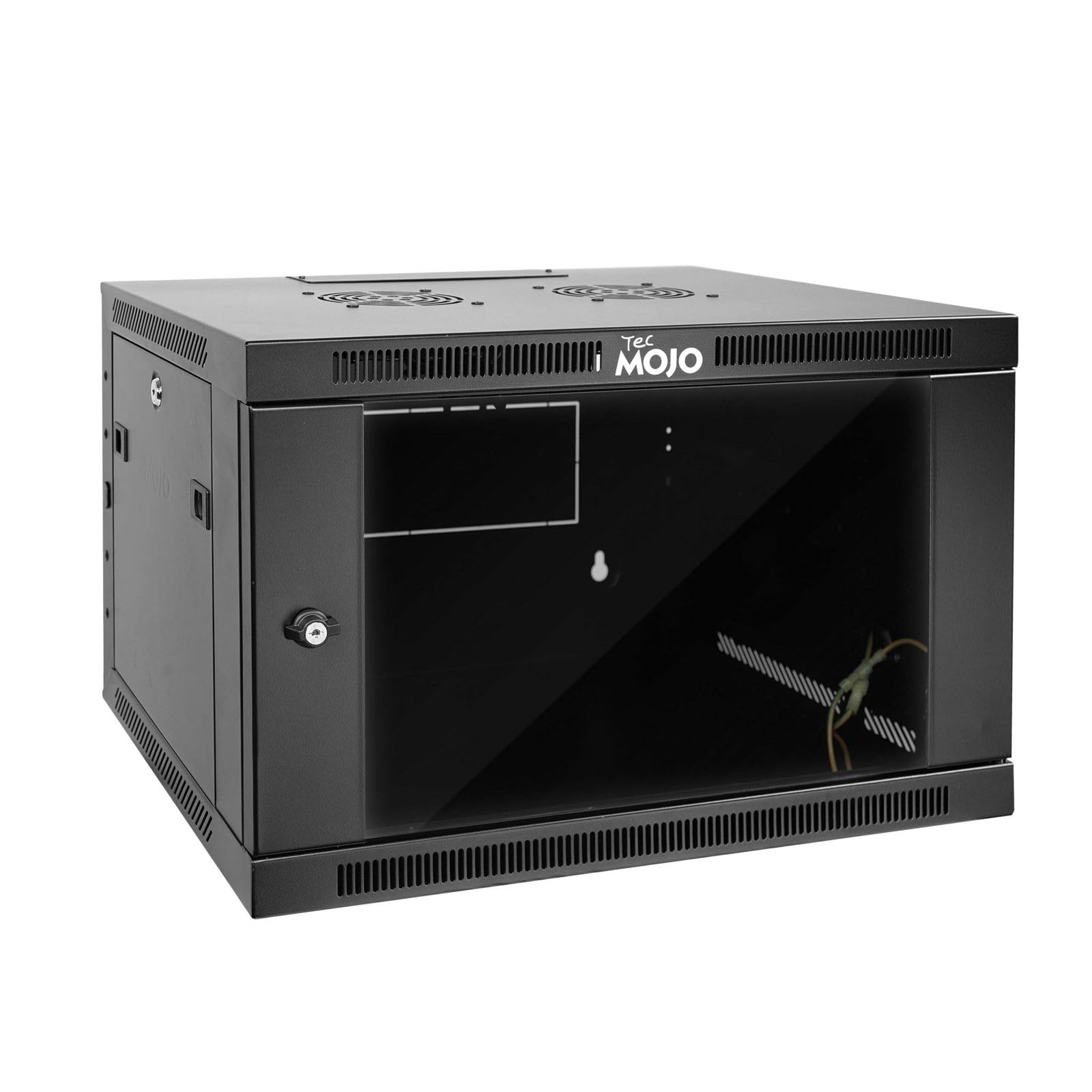 Tecmojo Fully Welded Server Cabinet, 12U Wall Mount Server Rack, 17.7in ...