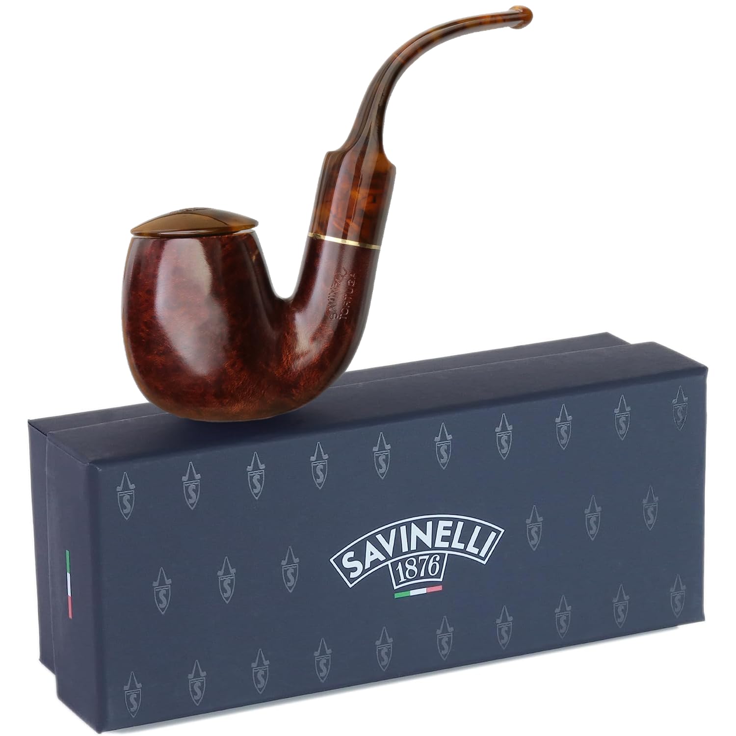 Mua Tortuga Series Handmade Italian Briar Pipe, Oom Paul Style Turtle ...