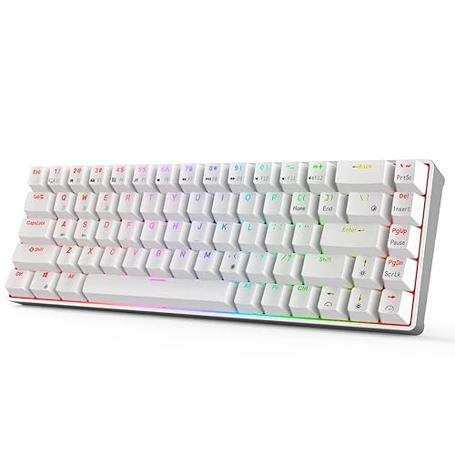 RK ROYAL KLUDGE Wireless Mechanical Keyboard RK100 Pro, 2.4G Bluetooth ...