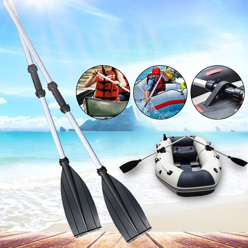 Ryoizen 1paire Pagaies de Kayak, Pagaies de Canoe à Double Tête, Rames ...
