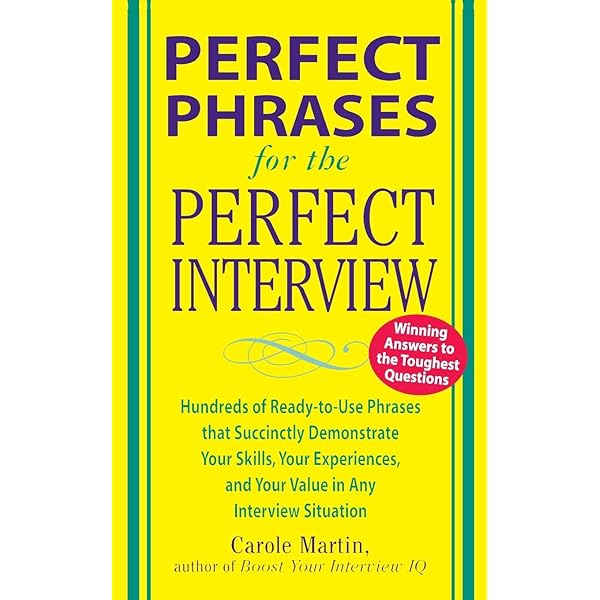 Perfect Phrases For Resumes Resume Power Words