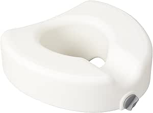 Amazon.com: Drive Medical 12014 Premium Raised Toilet Seat with Lock ...