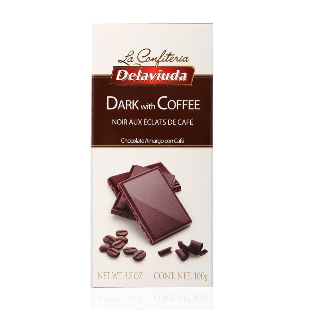 Delaviuda Dark Chocolate with Coffee, 100g: Amazon.in: Grocery ...