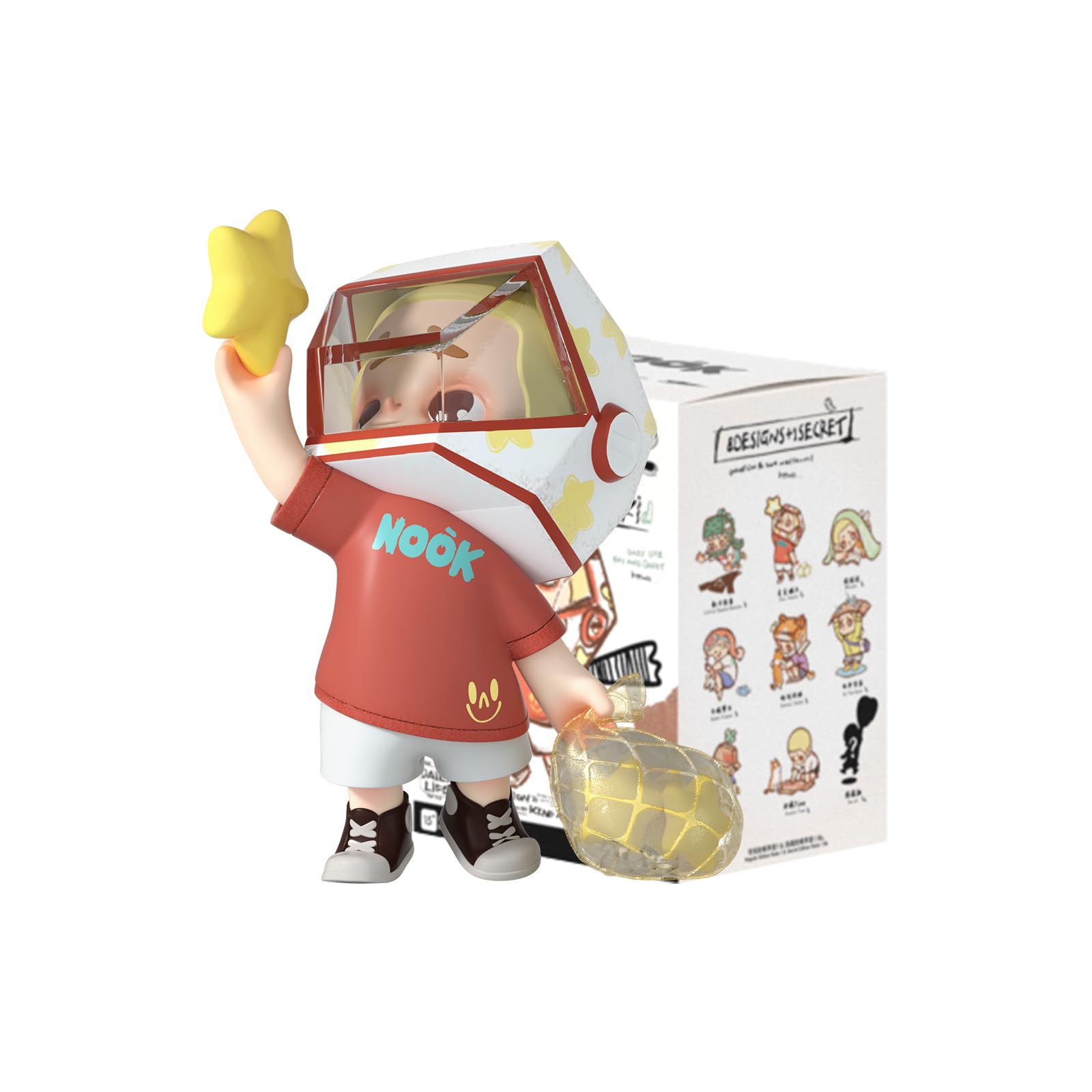 Mua 52TOYS Nook The Kid Series Blind Box Collectible Figure Painted ...