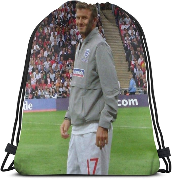 David Beckham Drawstring Bag Sports Fitness Bag Travel Bag Gift Bag ...