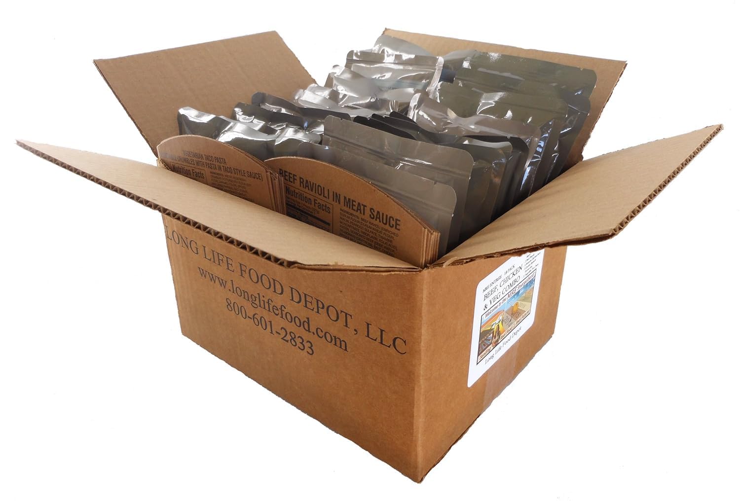 Mua MRE Entrees (18-Pack) – Beef, Chicken & Pork Combo – (Beef Strips ...