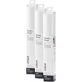 Amazon.com: Cricut Smart Permanent Vinyl, Black - 3-Pack of 3ft Rolls ...