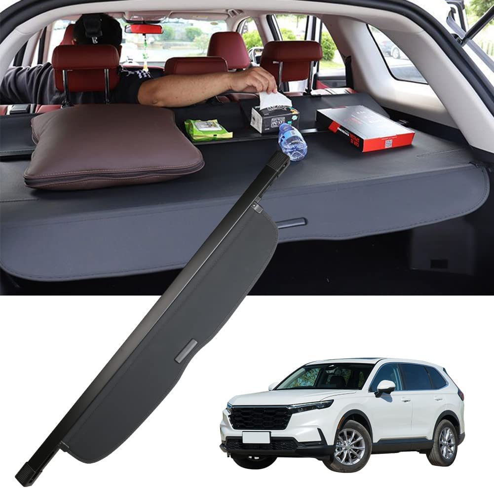 Salusy CRV 2025 2024 2023 Cargo Cover,Retractable Rear Trunk Tonneau ...