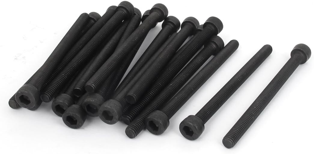 Amazon.co.jp： uxcell 六角穴付きボルト ソケットヘッドねじ M5 x 65mm 12.9合金鋼 マシンボルト ブラック 20個: DIY・工具・ガーデン