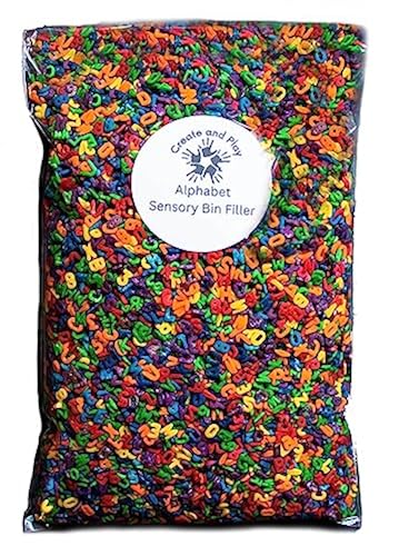 Open Ended Toys | Sensory Rice, Colored Rice, ALPHABET & NUMBERS ...