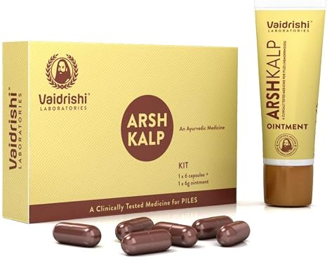 Vaidrishi Arshkalp Kit for Piles and Fissures: Buy Online at Best Price ...