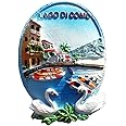 Amazon.com: Lake Como Italy Refrigerator Magnet Alps Travel Souvenir ...