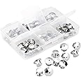 Amazon.com: SUBANG 40 Pieces Metal Pin Backs Locking Pin Keepers ...