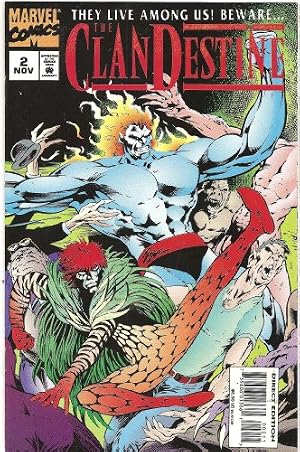 Dominic Destine - Marvel Comics - Clan Destine - Alan Davis - Profile ...
