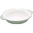 Amazon.com: KitchenAid Vitrified Stoneware Pie Plate, 9-Inch, Pistachio ...