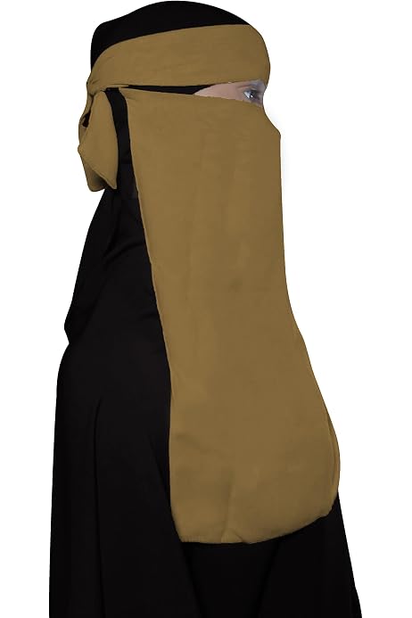Burqa Face Mask RONGXG Women Full Coverage Niqab Hijab Muslim Islamic ...