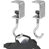 Amazon.com: Zolunu Desk Mount Bag Holder Hook Clamp-On Backpack Hanger ...